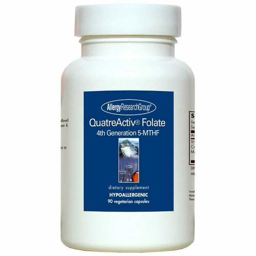 QuatreActiv Folate 90 vcaps by Allergy Research Group - Clinical ...