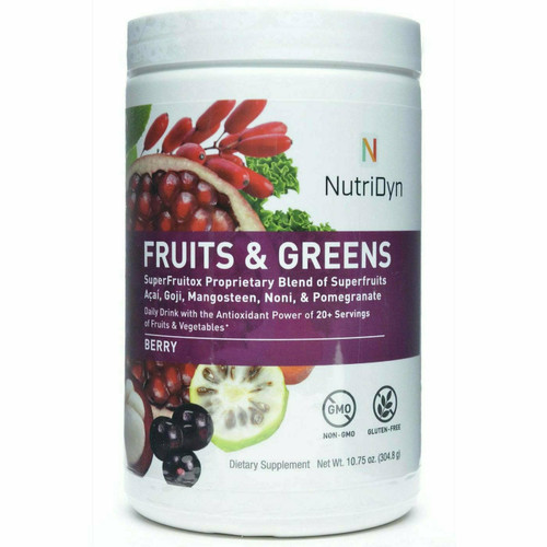 NutriDyn Fruits & Greens Berry Flavor by Nutri-Dyn - Clinical Nutrition ...