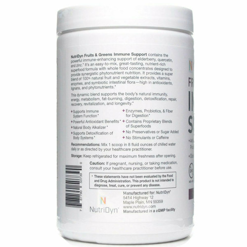 Fruits & Greens Immune Support by Nutri-Dyn - Mango - Clinical ...