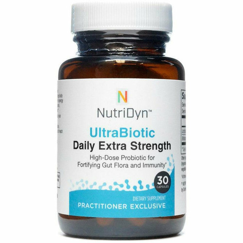 UltraBiotic Daily Extra Strength 30 Caps by Nutri-Dyn - Clinical ...