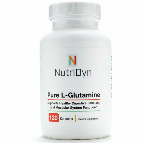 Pure L-Glutamine 120 Caps by Nutri-Dyn - Clinical Nutrition Centers