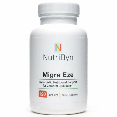 Migra Eze 120 Capsules by Nutri-Dyn - Clinical Nutrition Centers