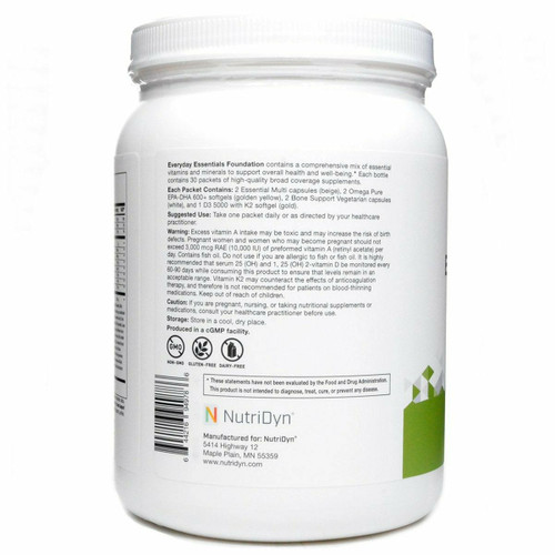 Everyday Essentials Foundation by Nutri-Dyn - Clinical Nutrition Centers