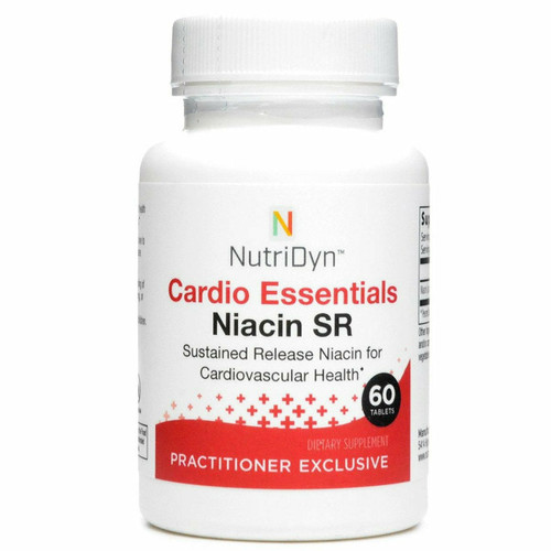 Cardio Essentials Niacin SR 60 tablets by Nutri-Dyn - Clinical Nutrition Centers