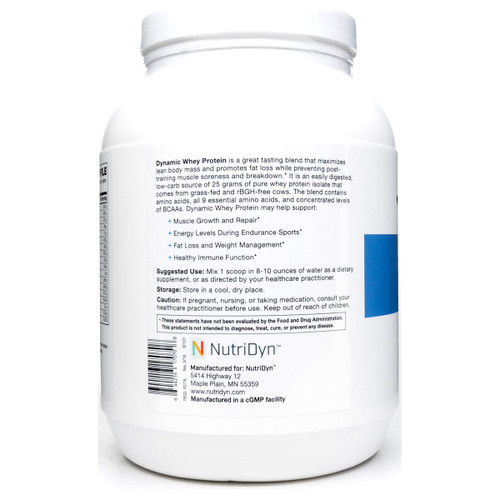 Dynamic Whey Protein by Nutri-Dyn - Vanilla - Clinical Nutrition Centers