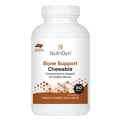 Bone Support Chewable 90 tablets by Nutri-Dyn - Clinical Nutrition Centers