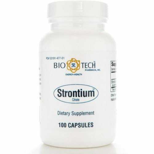 Strontium Citrate 300 mg 100 caps by Bio-Tech - Clinical Nutrition Centers