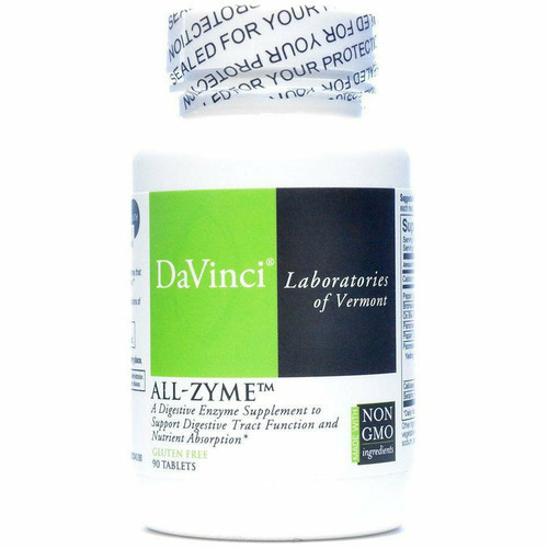 All-Zyme 90 tabs by Davinci Labs - Clinical Nutrition Centers
