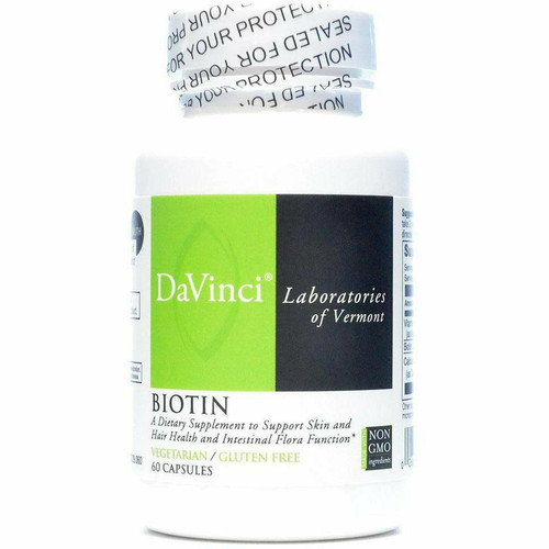 Biotin 60 caps by Davinci Labs - Clinical Nutrition Centers