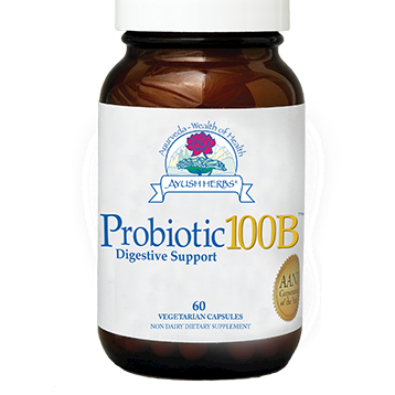 Probiotic 100B 60 vcaps by Ayush Herbs - Clinical Nutrition Centers