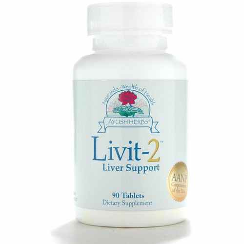 Livit 2 90 tabs by Ayush Herbs - Clinical Nutrition Centers