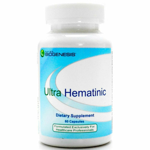 Ultra-Hematinic 60 caps by BioGenesis - Clinical Nutrition Centers