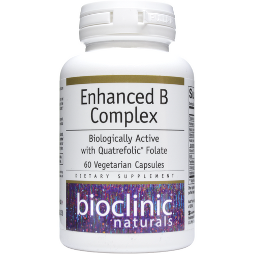 Enhanced B Complex 60 caps by Bioclinic Naturals - Clinical Nutrition Centers