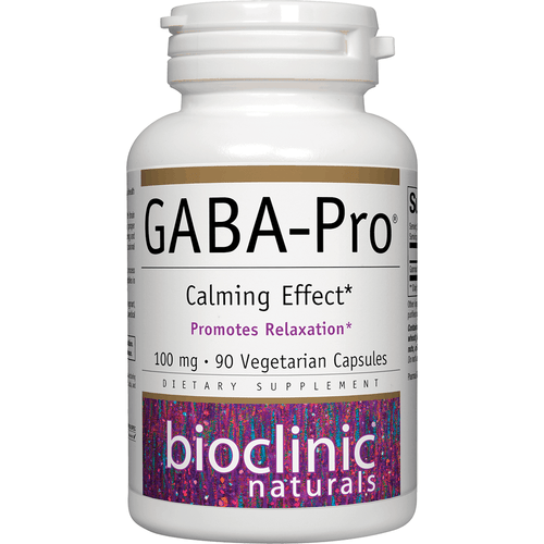 GABA-Pro 90 vcaps By Bioclinic Naturals - Clinical Nutrition Centers