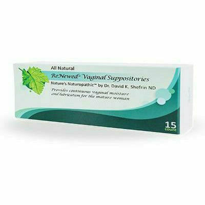 Renewed Vaginal Suppositories 15 count by Bezwecken - Clinical ...