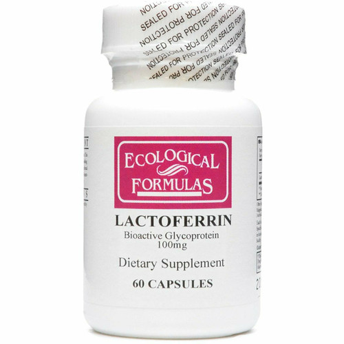 Lactoferrin 100 mg 60 caps by Ecological Formulas - Clinical Nutrition ...