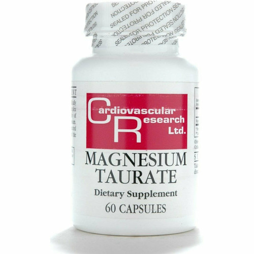 Magnesium Taurate 120 mg 60 caps by Ecological Formulas - Clinical ...