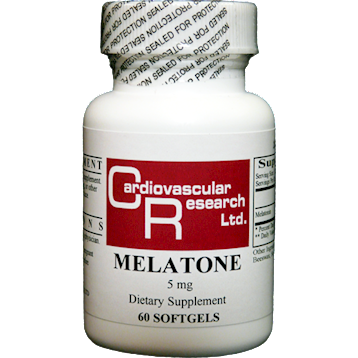 Melatone 5 mg 60 softgels by Ecological Formulas - Clinical Nutrition ...
