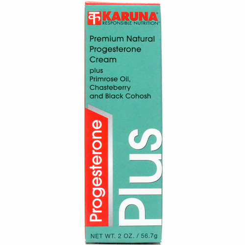 Progesterone Plus Cream 2 oz by Karuna - Clinical Nutrition Centers