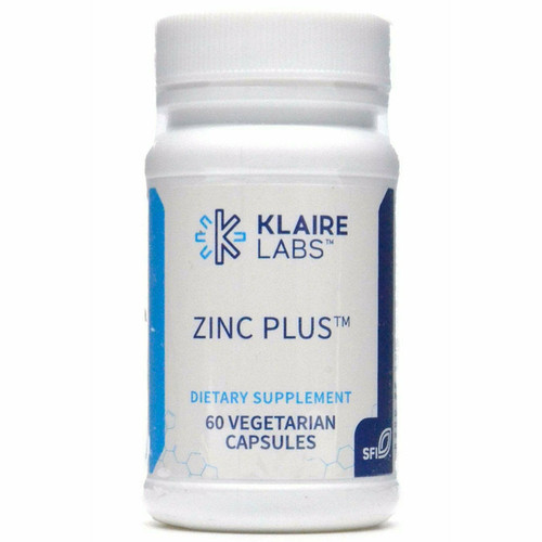 Zinc Plus 60 vcaps by Klaire Labs - Clinical Nutrition Centers