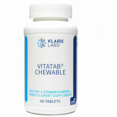 VitaTab Chewable 60 tabs by Klaire Labs - Clinical Nutrition Centers