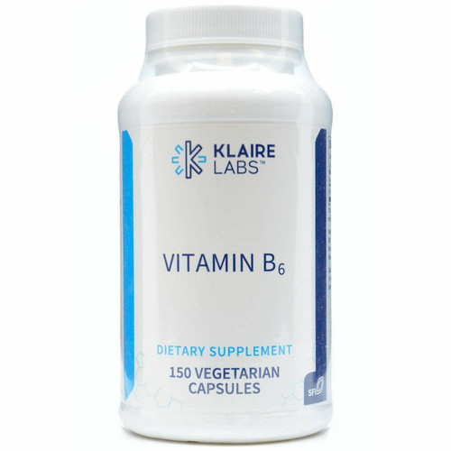 Vitamin B6 250 mg 150 vcaps by Klaire Labs - Clinical Nutrition Centers