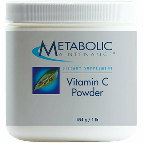 Vitamin C Powder 1 lb by Metabolic Maintenance - Clinical Nutrition Centers