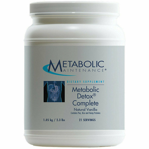 Metabolic Detox Complete Vanilla 21 serv by Metabolic Maintenance ...