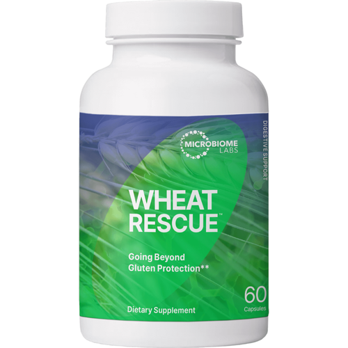 Wheat Rescue Gluten Digestive Enzymes 60 caps by Microbiome Labs ...