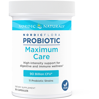 Flora Probiotic Maximum Care 30 caps by Nordic Naturals - Clinical ...