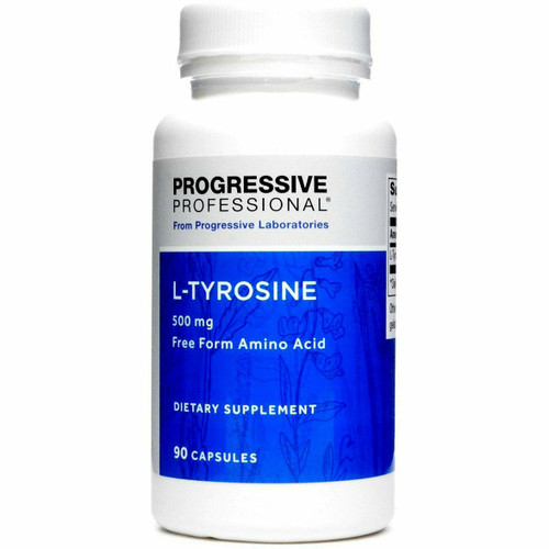L-Tyrosine 500 mg 90 caps by Progressive Labs - Clinical Nutrition Centers