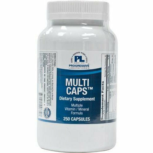 Multi Caps 250 caps by Progressive Labs - Clinical Nutrition Centers