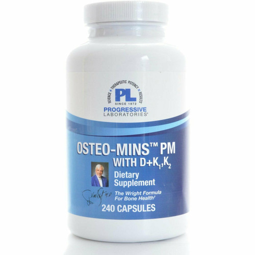Osteo-Mins PM with D+K1, K2 240 caps by Progressive Labs - Clinical ...