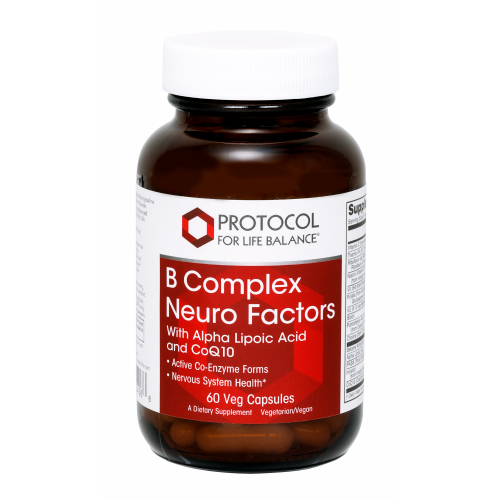 B Complex Neuro Factors 60 vcaps by Protocol For Life Balance ...