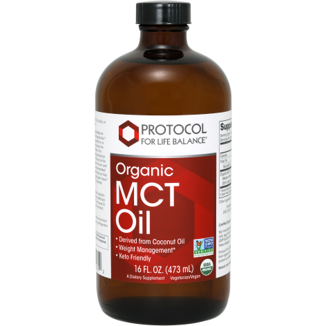 Organic MCT Oil 16 fl oz by Protocol For Life Balance - Clinical ...