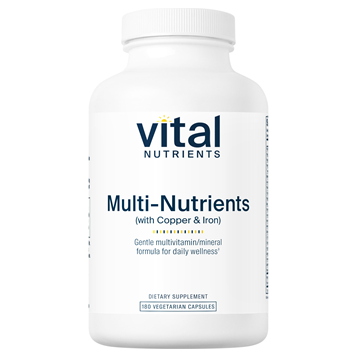 Multi-Nutrients IV Citrate Form 180 caps by Vital Nutrients - Clinical ...