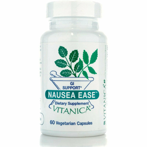 Nausea Ease 60 caps by Vitanica - Clinical Nutrition Centers