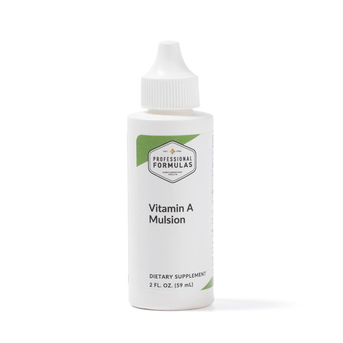 Vitamin A Mulsion 2 FL. OZ. (59 mL) By Professional Complementary ...