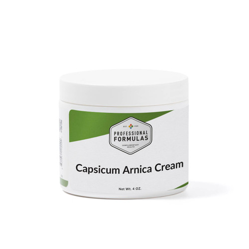 Capsicum Arnica Cream 4 OZ. (113g) By Professional Complementary Health ...