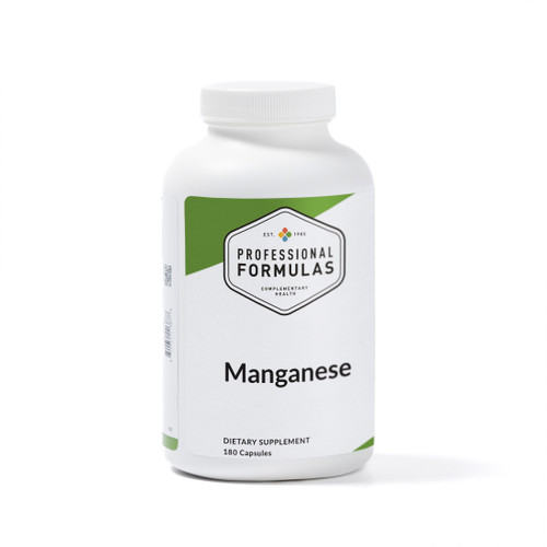 Manganese 180 Capsules By Professional Complementary Health Formulas ...