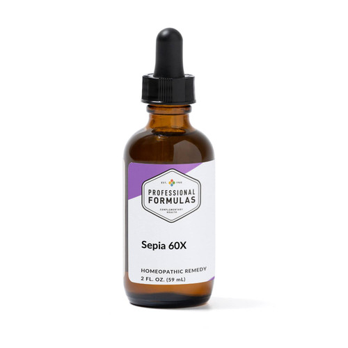 Sepia 60X 2 FL. OZ. (59 mL) By Professional Complementary Health ...