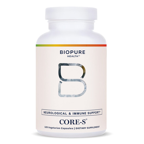 Core-S - 120 Vegetarian Capsules By BioPure - Clinical Nutrition Centers