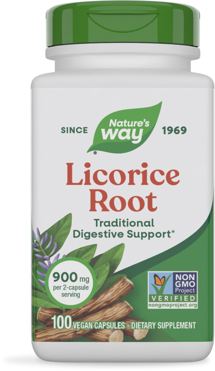 Licorice Root - 100 capsules
