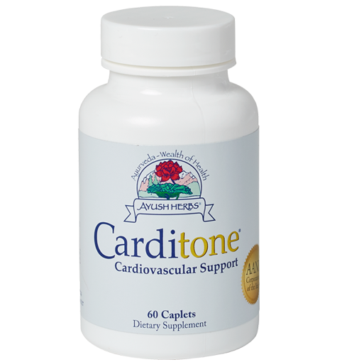 Carditone by Ayush Herbs 60 Caps
