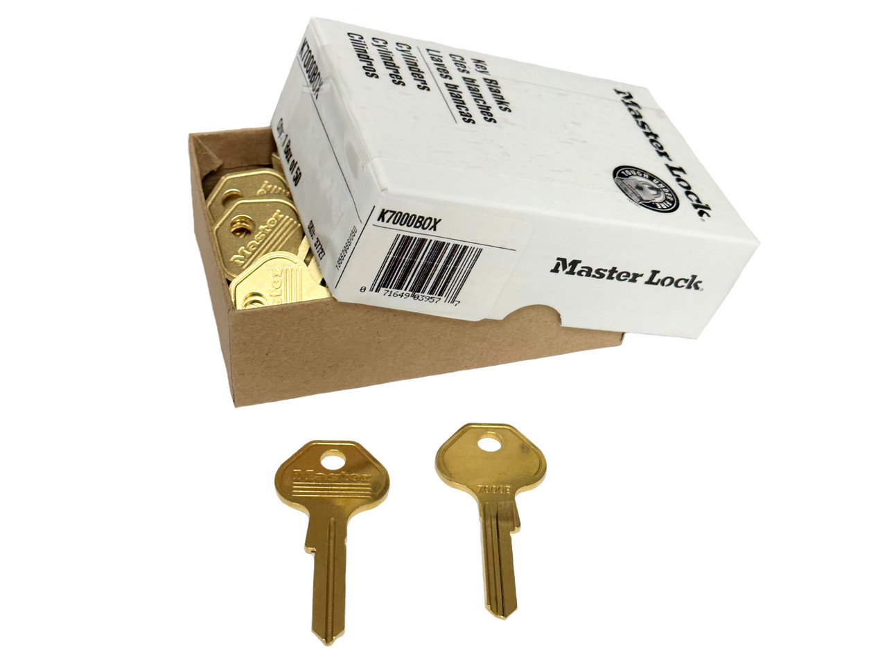 Master Lock K7000 Key blank (Sold Each)