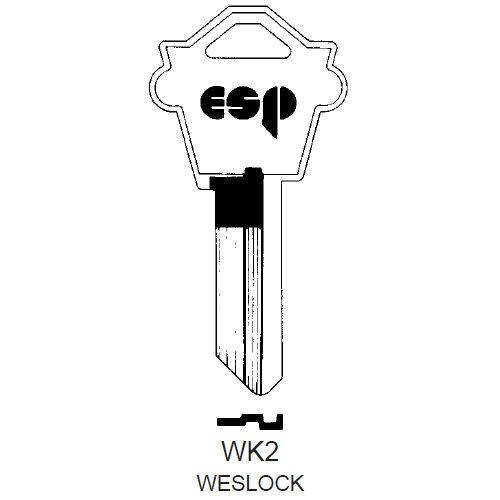 ESP Y14 Key Blank, O1122AR