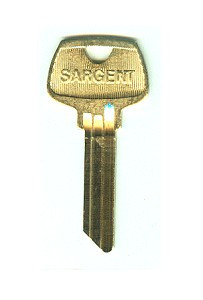 Sargent 6270LN Key Blank LN, 6-pin