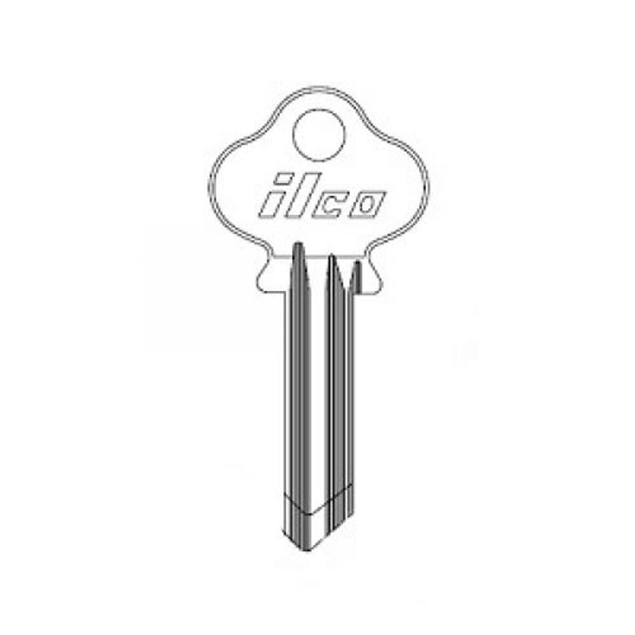 Ilco 1004AR Key Blank, Lockwood