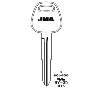 Key Blank, Trio-Ving TO6