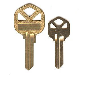 Ilco KW1-BIG Key Blank, Large Head for Kwikset KW1/KW10